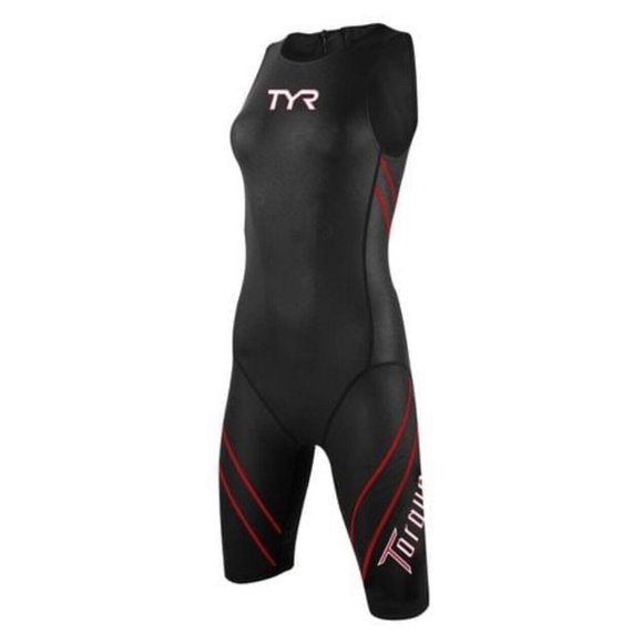 TYR | Swim | Tyr Womens Small Black Torque Pro 35 Zip Back Short Swim ...